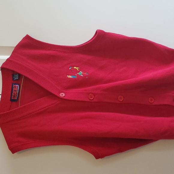 pivot rules | Sweaters | Mens Sz M Vintage Pivot Rules Red Sweater Vest ...